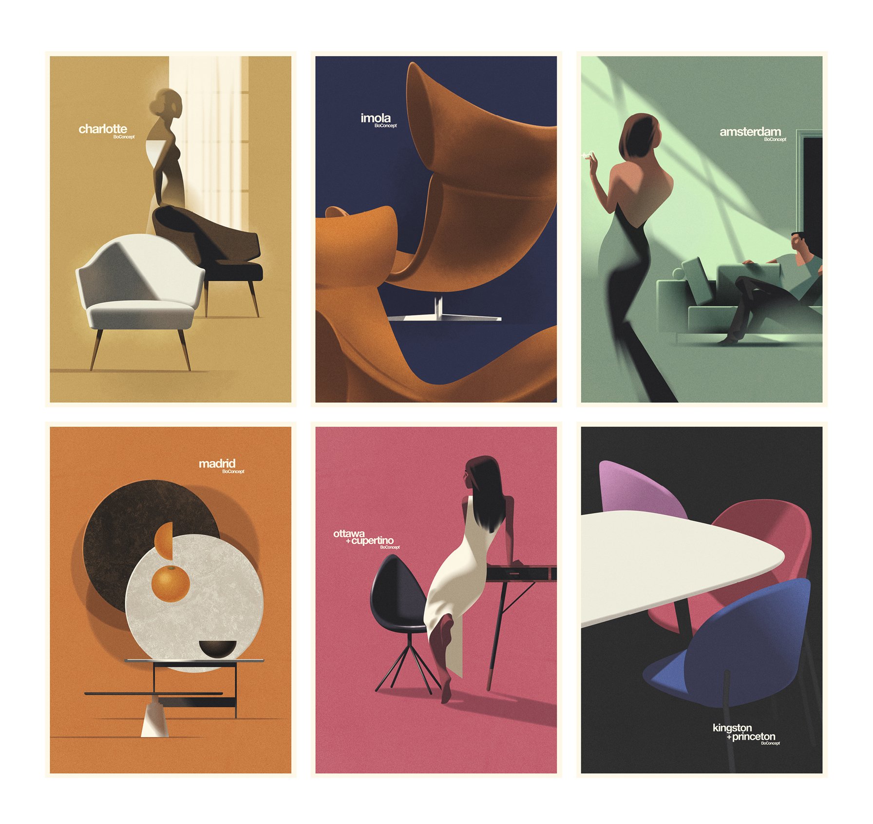 A Collaboration With Danish Illustrator Mads Berg